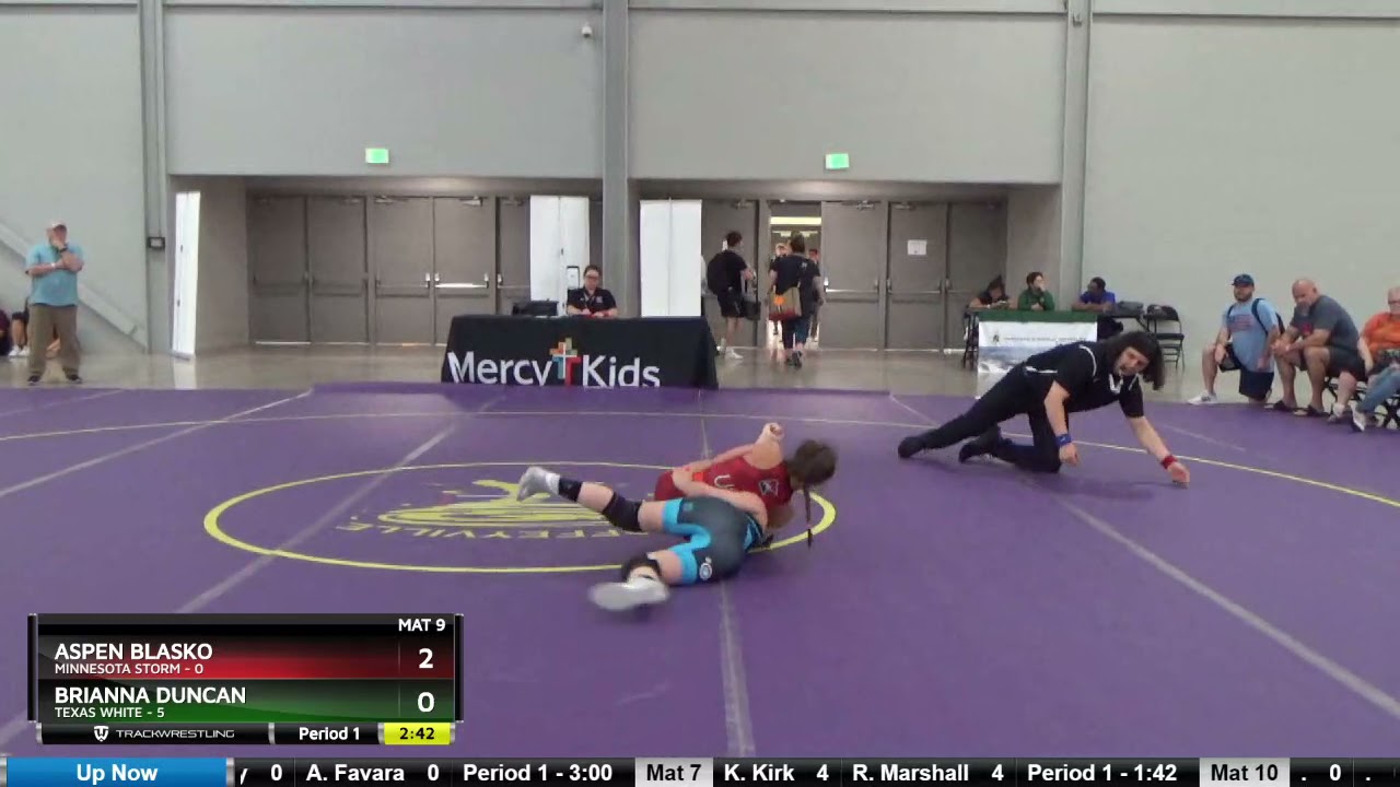 [boutNo] 100 Aspen Blasko Minnesota Storm Vs Brianna Duncan Texas White ...