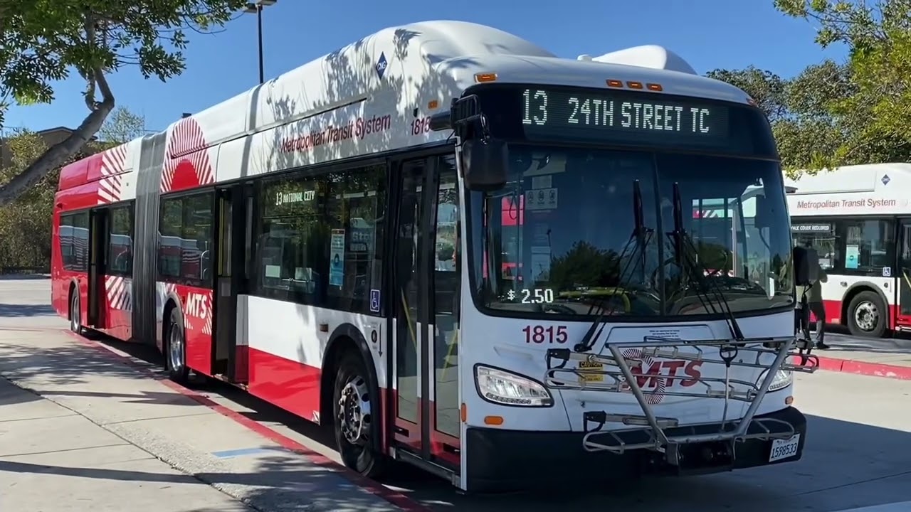 Metropolitan Transit System 2021 NFI XN60 #1815 On the Rt.13-National ...