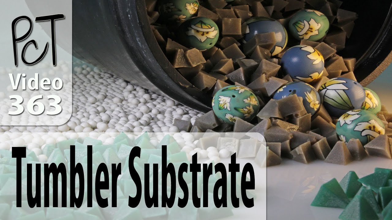 Polymer Clay Rock Tumblers - Plastic Polishing Substrate - YouTube