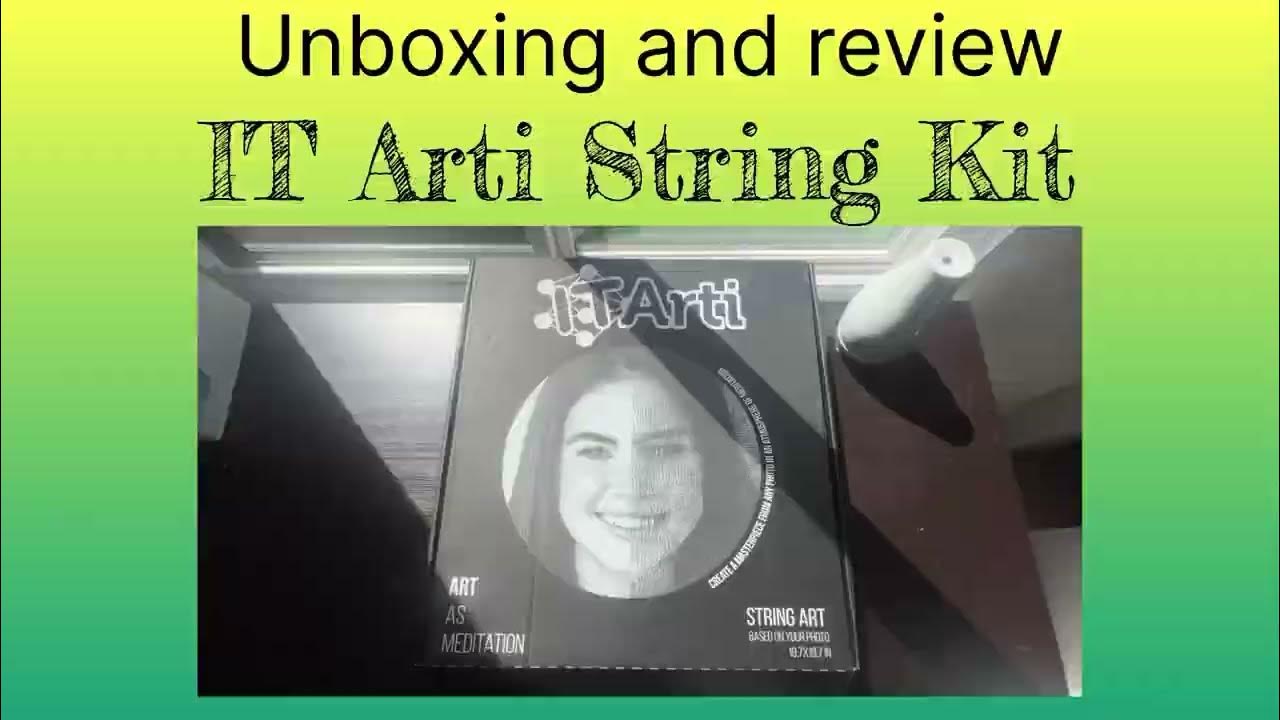 IT Arti String Kit unboxing and review | ITArti | String Art DIY - YouTube