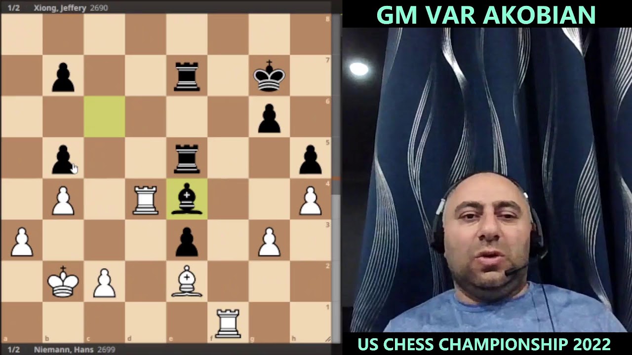 "NIEMANN DRAWS" US CHESS CHAMPIONSHIP 2022 | Round 2 | RECAP by GM VAR ...