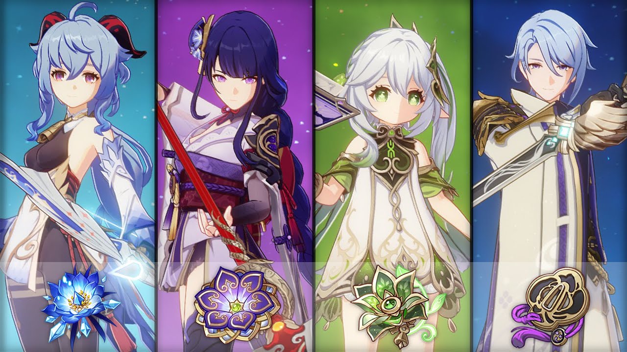 Ganyu Hyperbloom | Abyss 12-2-1 | Raiden Nahida Ayato | Hyperfridge ...