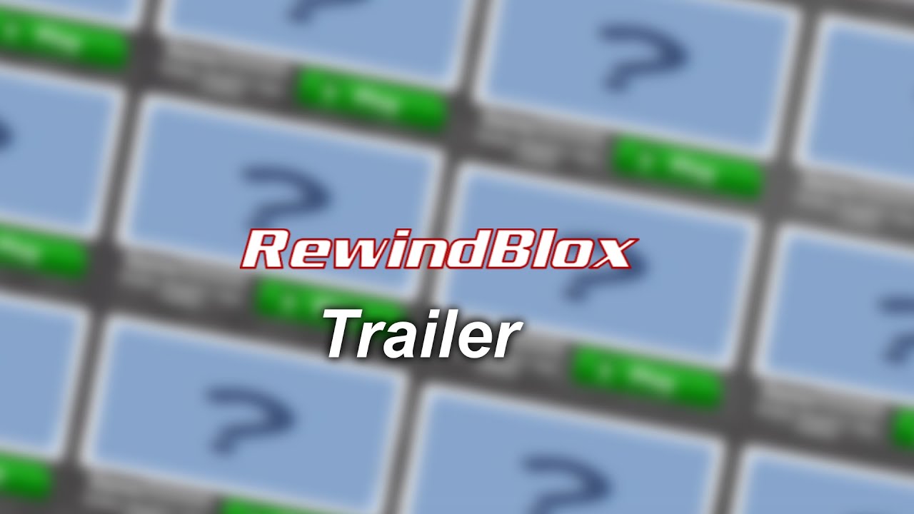 RewindBlox Trailer ⌛ - YouTube