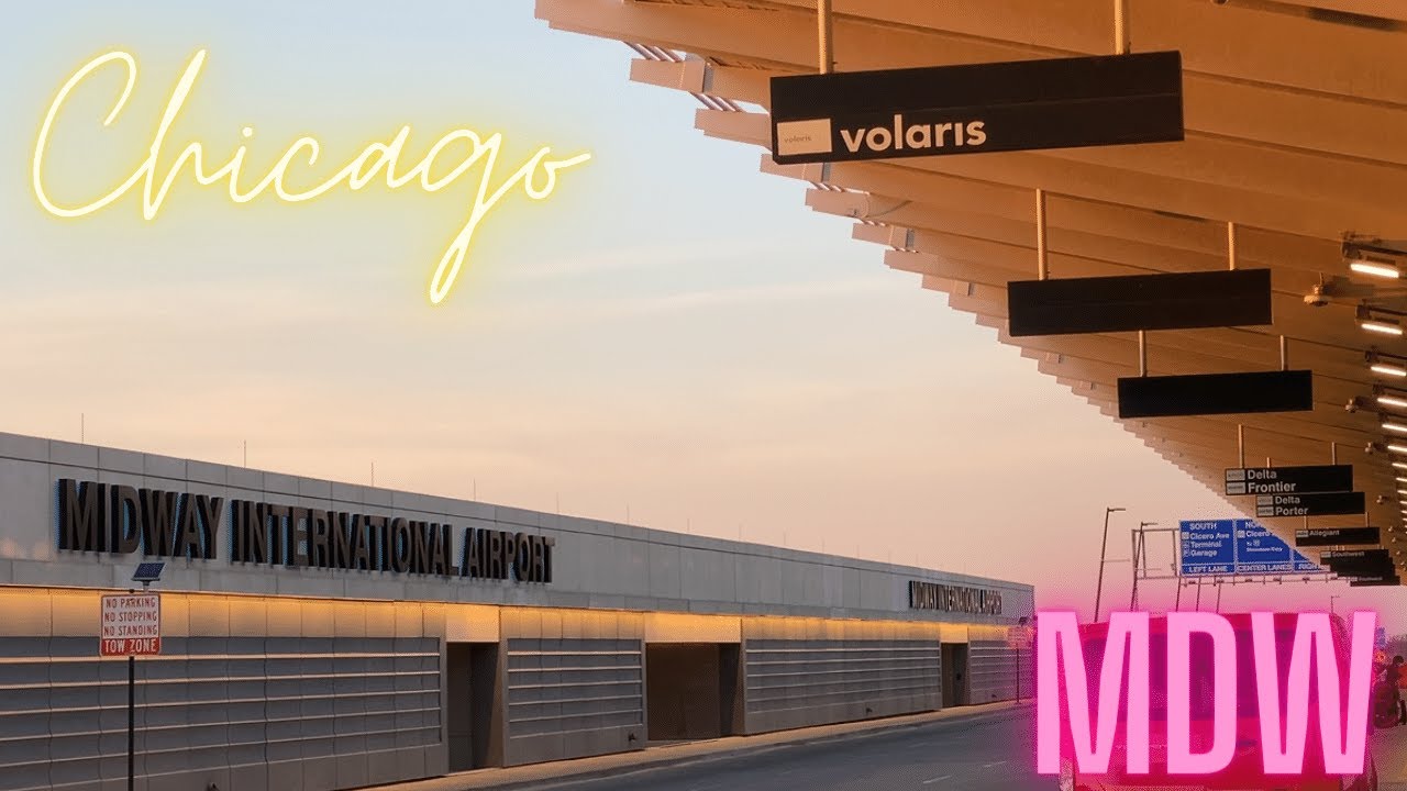 MIDWAY Int'l Airport (MDW) Chicago. Departures, Arrivals, Airlines and ...