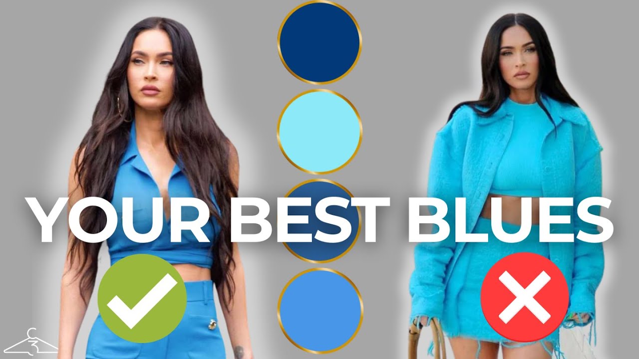 How to Find your Best Shade of BLUE | Seasonal Color Analysis 🦋 - YouTube
