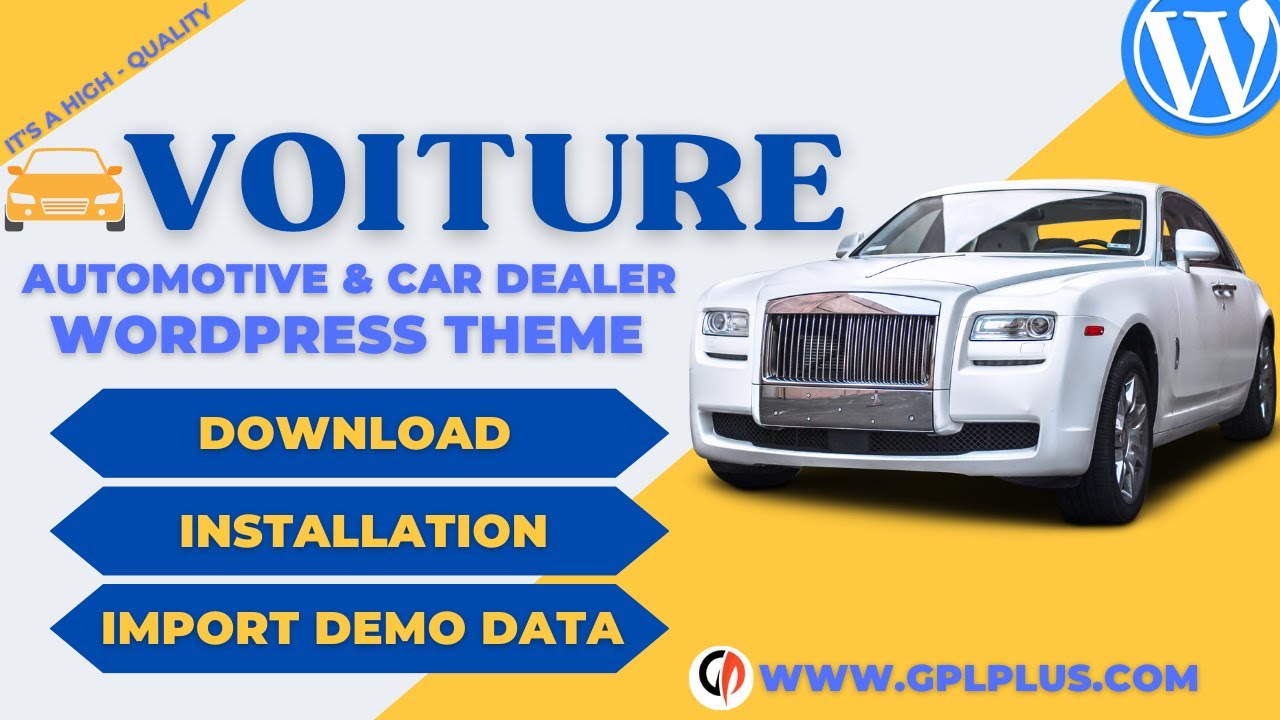 Voiture – Automotive & Car Dealer WordPress Theme Download ...