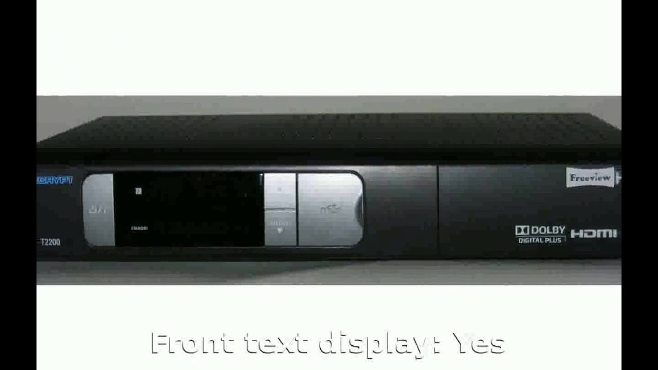 Topfield TF5810 Info and Specification - YouTube