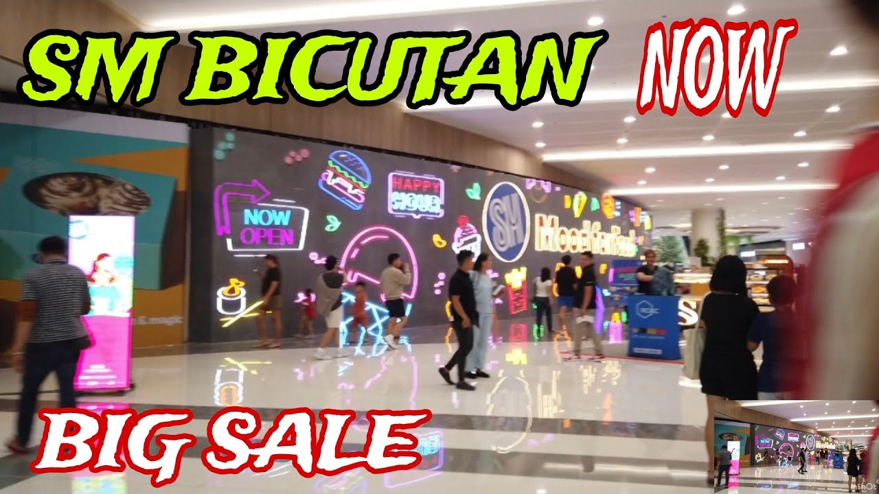 WHAT IS NEW IN SM BICUTAN.BIG SALE - YouTube