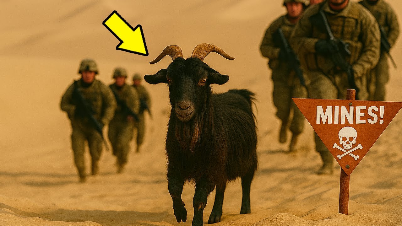 This GOAT Saved A Group Of Soldiers By Showing Them A Path That Was ...