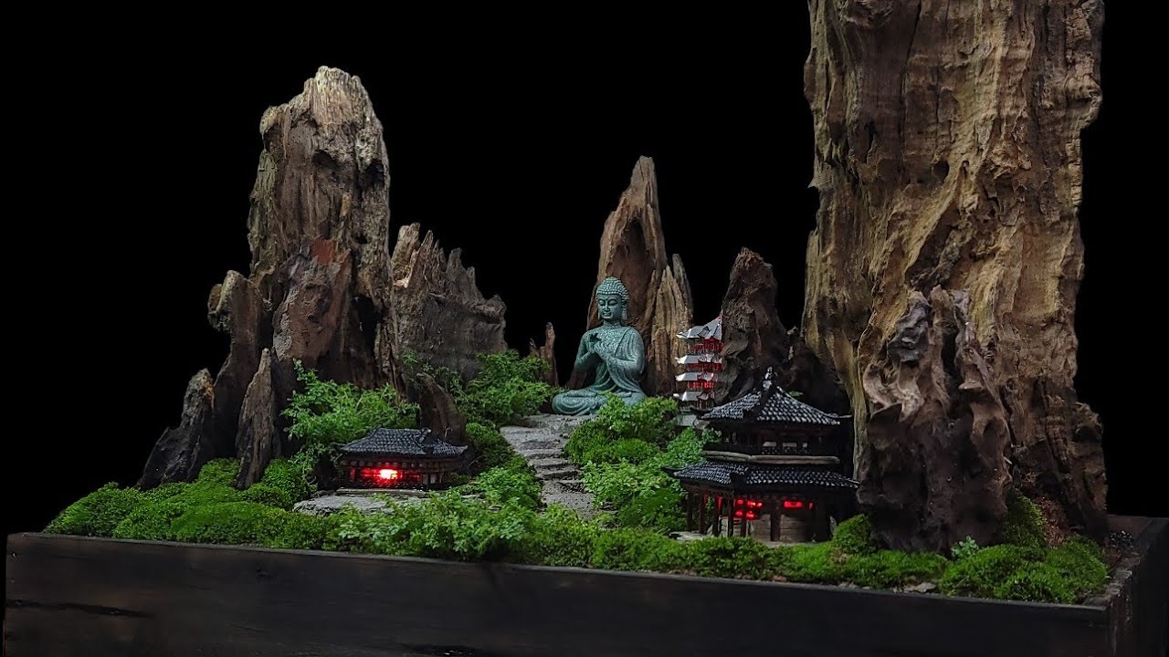 Creating a mountain wind valley/ Diorama/ Landscape - YouTube