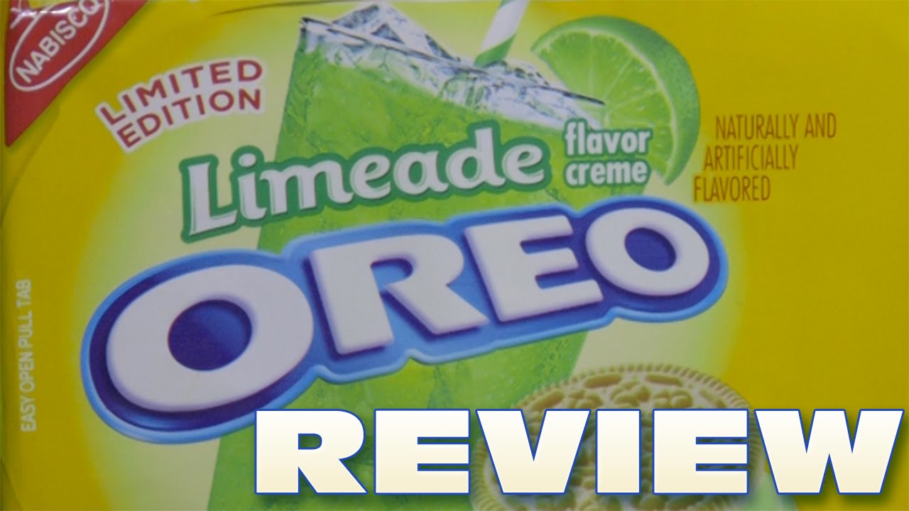 Limeade Oreo Cookie Review - Oreo Oration - YouTube