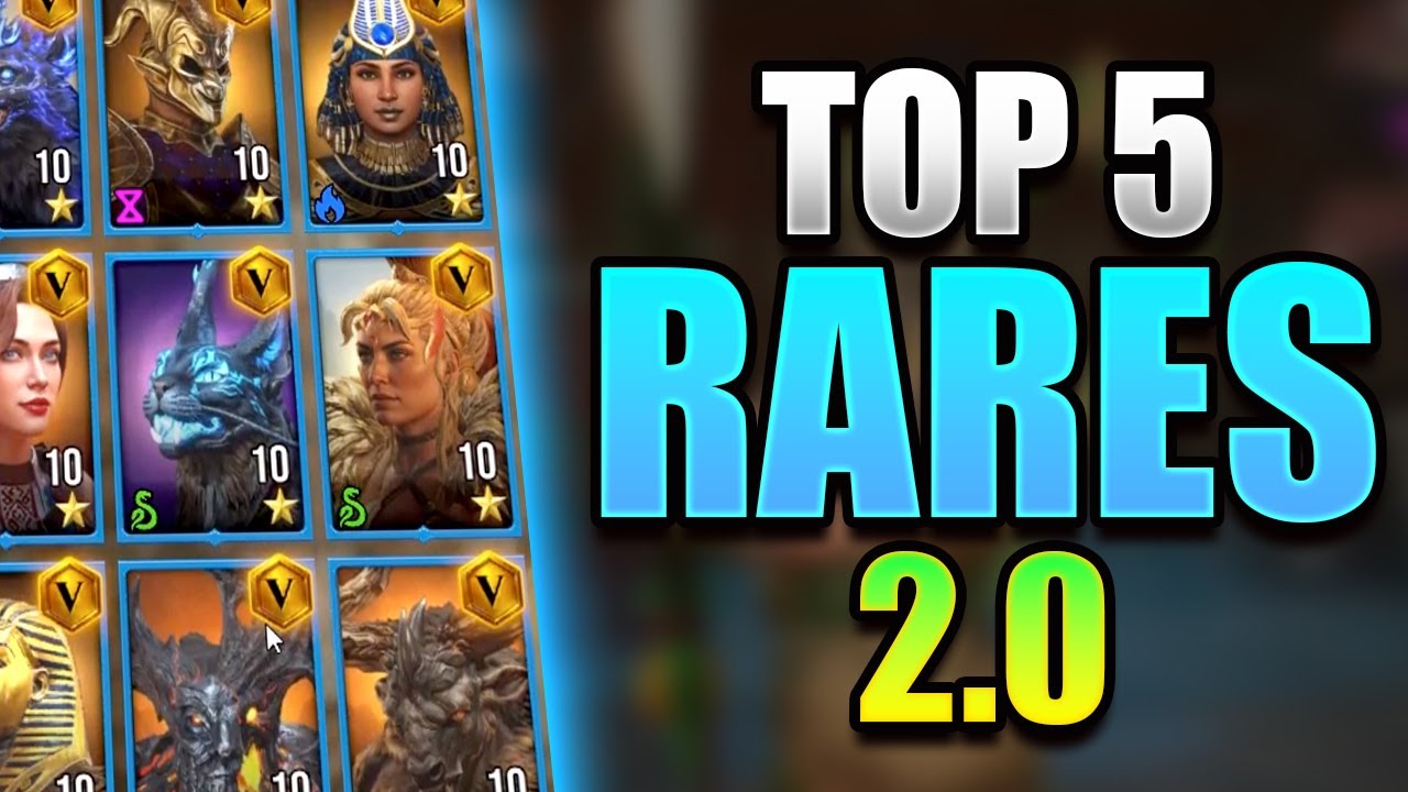Top 5 Rares of Godforge Alpha Wave 2 - YouTube