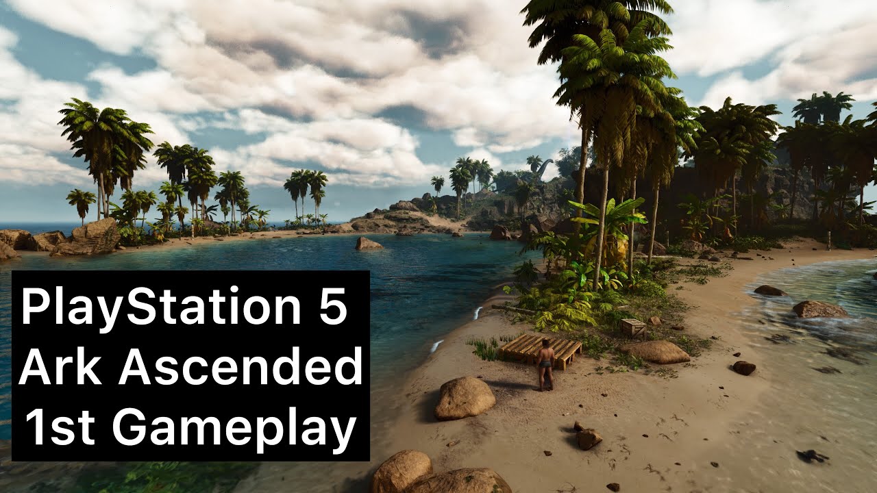 PS5 Ark Ascended 1st Gameplay Amazing New Graphics - YouTube