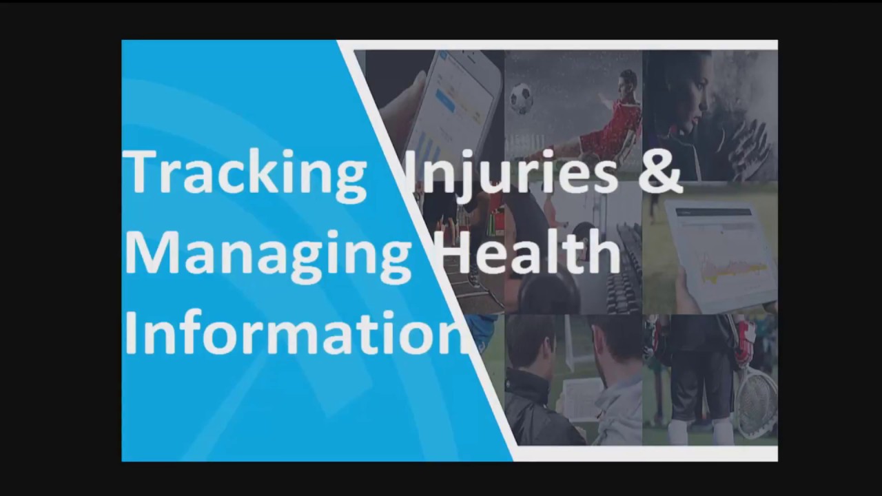 Tracking injuries & managing health information - YouTube