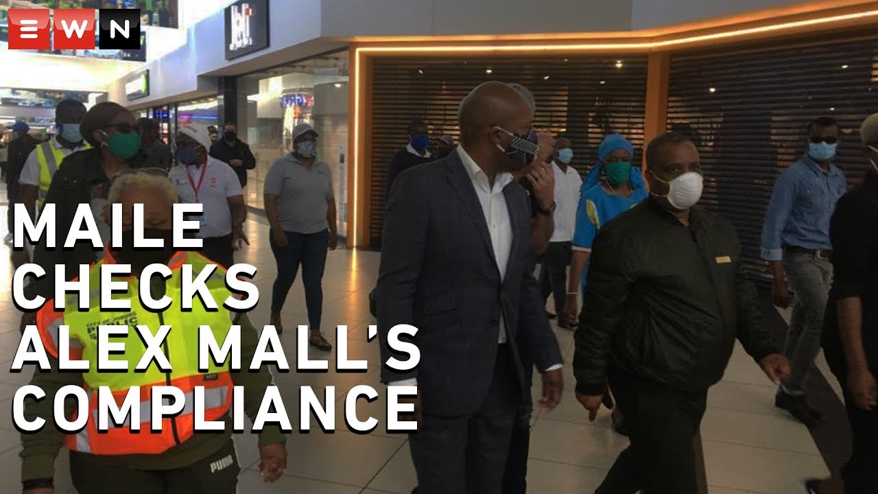Maile gives Alex Mall a full check for COVID-19 lockdown compliance ...