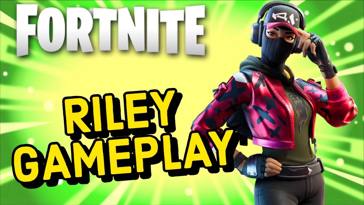 RILEY Skin Gameplay In Fortnite - YouTube