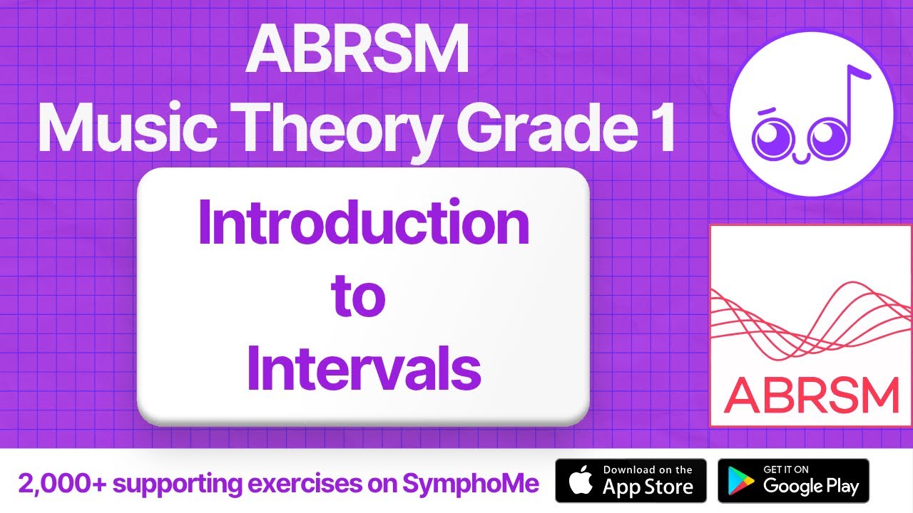Introduction to Intervals — ABRSM Grade 1 Music Theory - YouTube