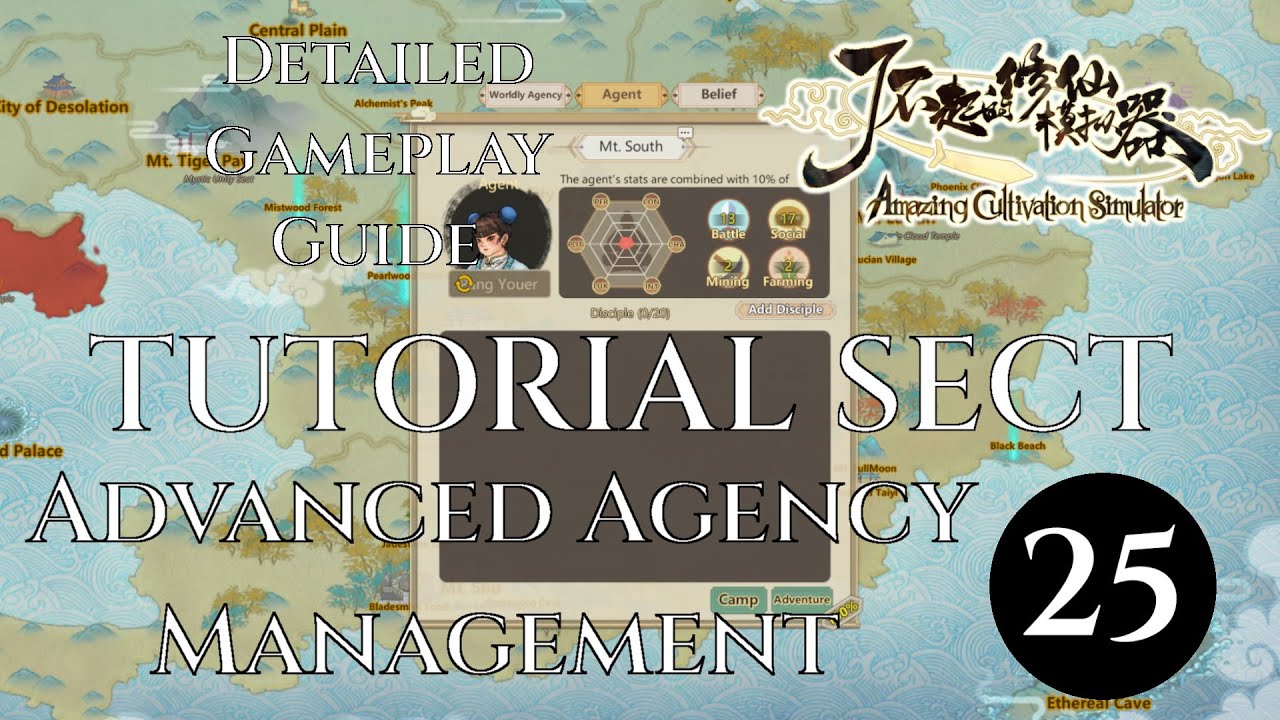 TUTORIAL SECT - Ep 25 Guide AMAZING CULTIVATION SIMULATOR - YouTube