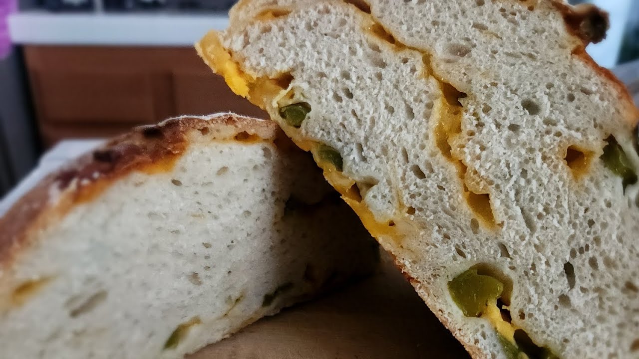 Easy Sourdough bread recipe and how to do inclusion - YouTube