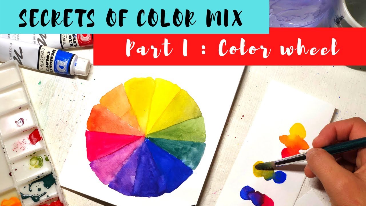 How to DESIGN and use a COLOR WHEEL|| Theory - YouTube