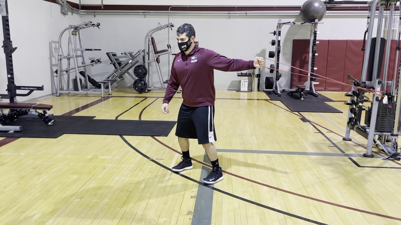 Band Stepping Shoulder Perturbations - YouTube