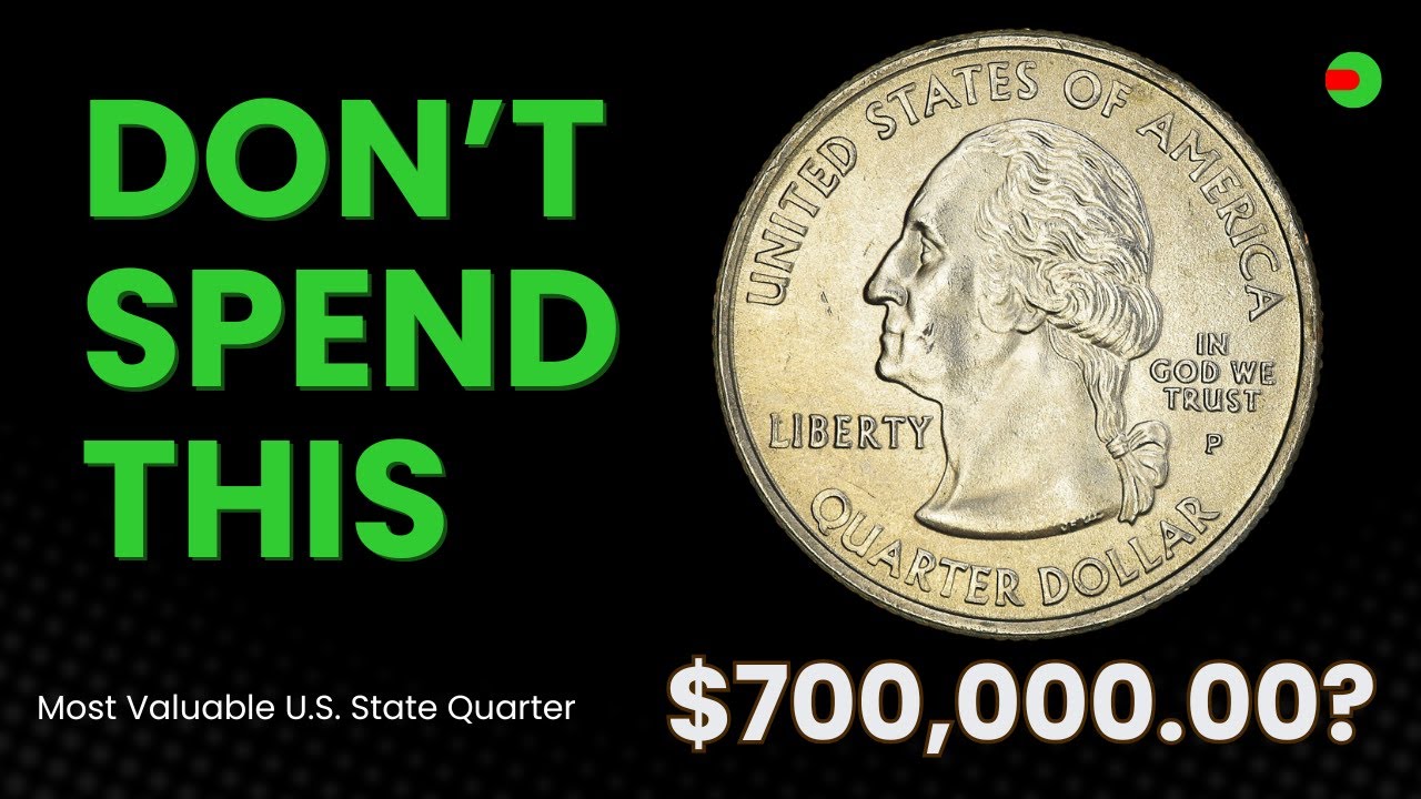 Most Expensive Rare US State Quarter Dollar Coins Ever Sold At Auction ...