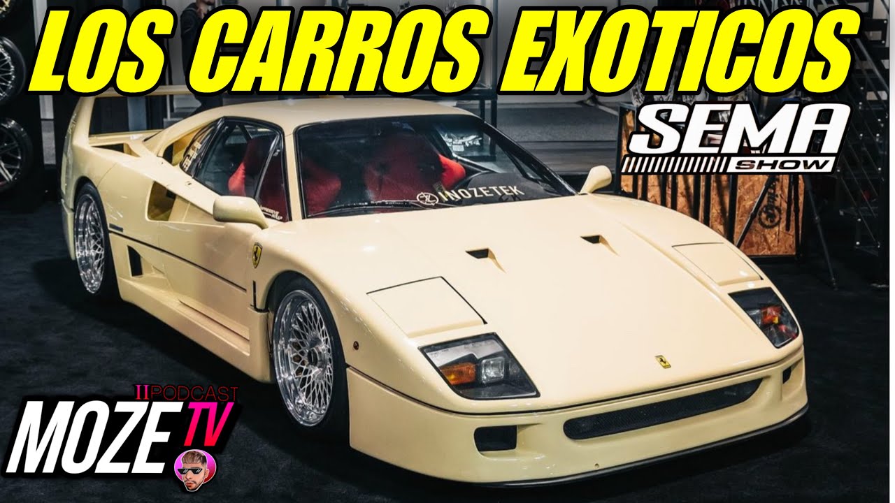 SEMA Show 2024 Vlog: Ferrari F40, Mclaren 720s Carbon, Lambo Widebody ...