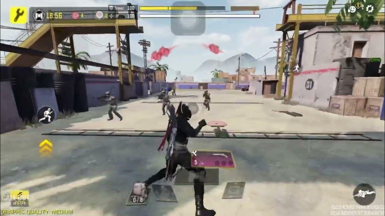 Tutorial on how to throw shotgun in #codm - YouTube