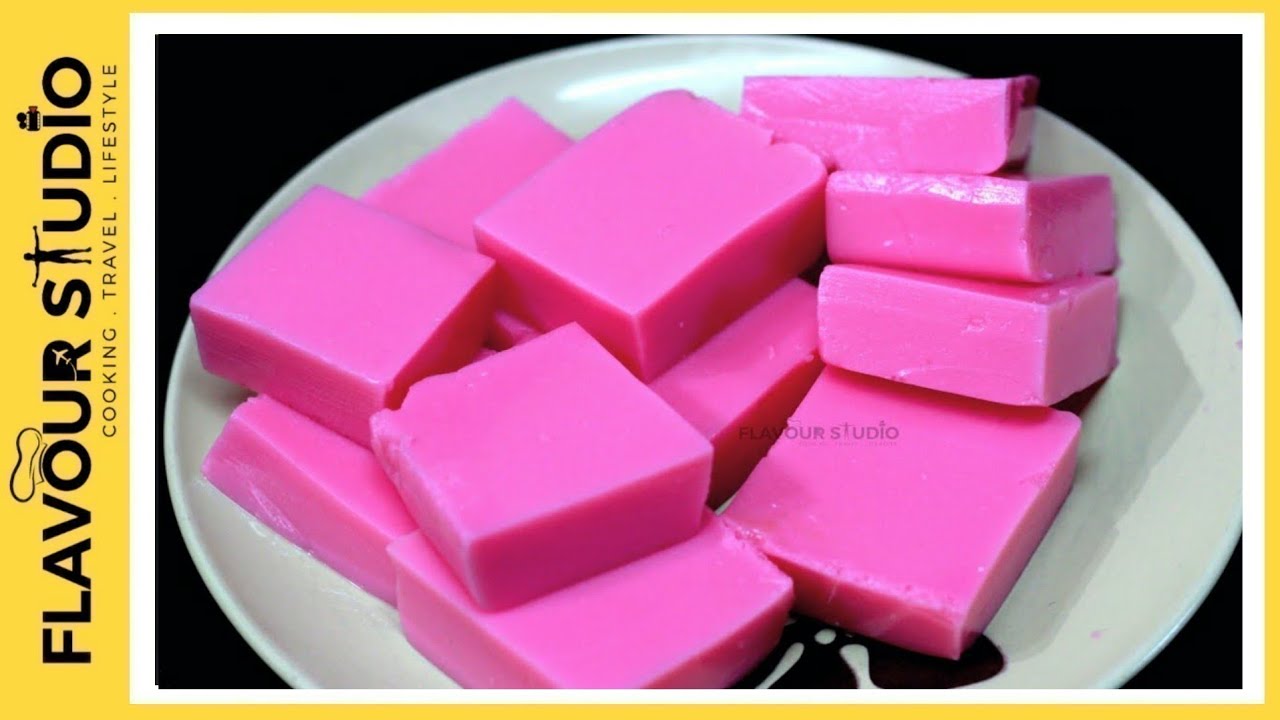 சம்மர் ஸ்பெஷல் Rose pudding/Rose milk pudding summer special refreshing ...