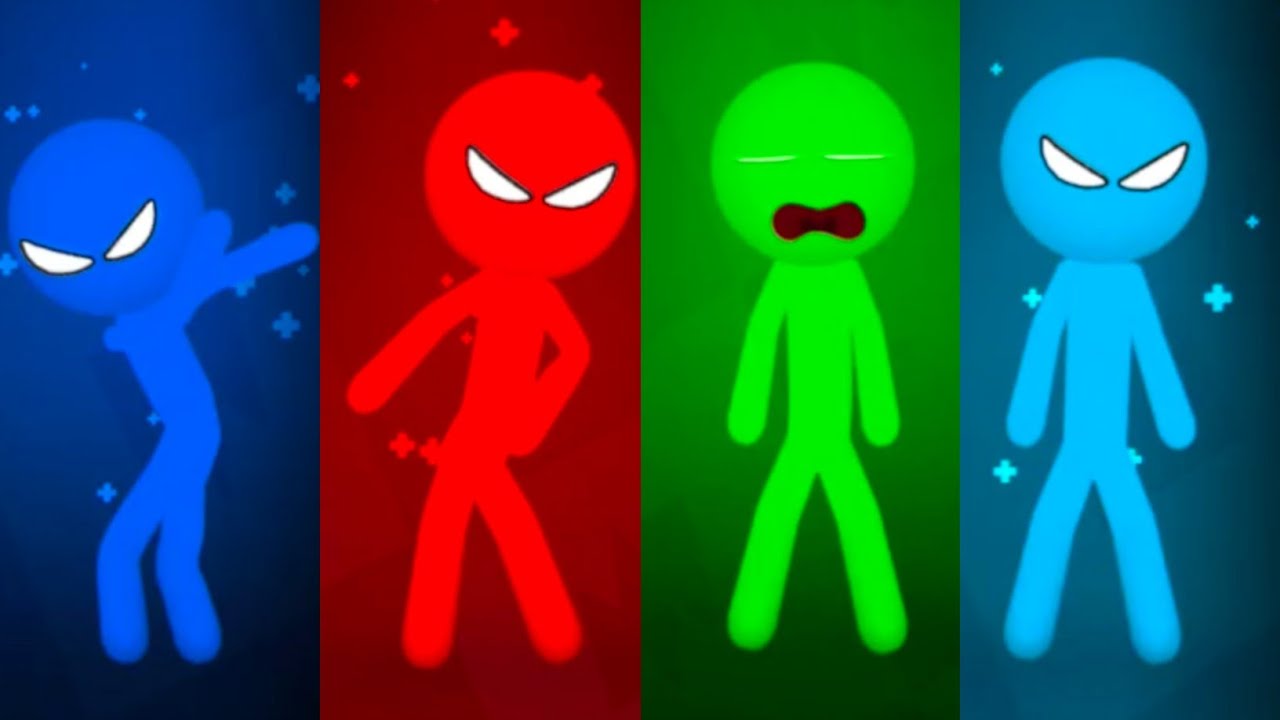 Stickman Funny Mini games - Stickman Party 1 2 3 4 Player gameplay ...