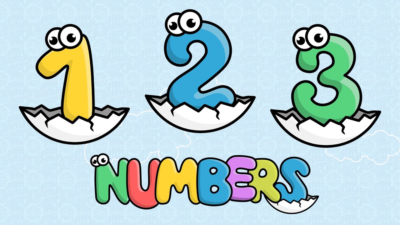 Numbers song - Learn To Count from 1 to 10 with Eggie - The surprise ...