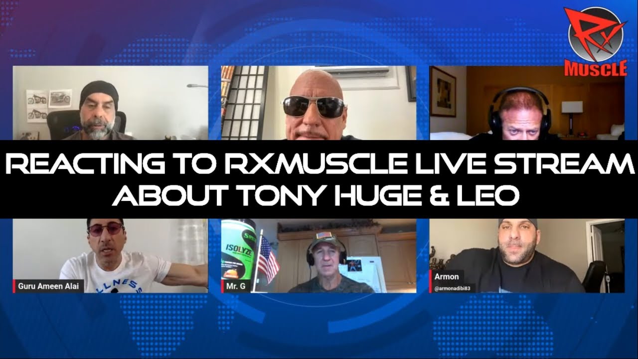 RX Muscle Talks About Tony Huge Channel Being Taken Down And Leo ...