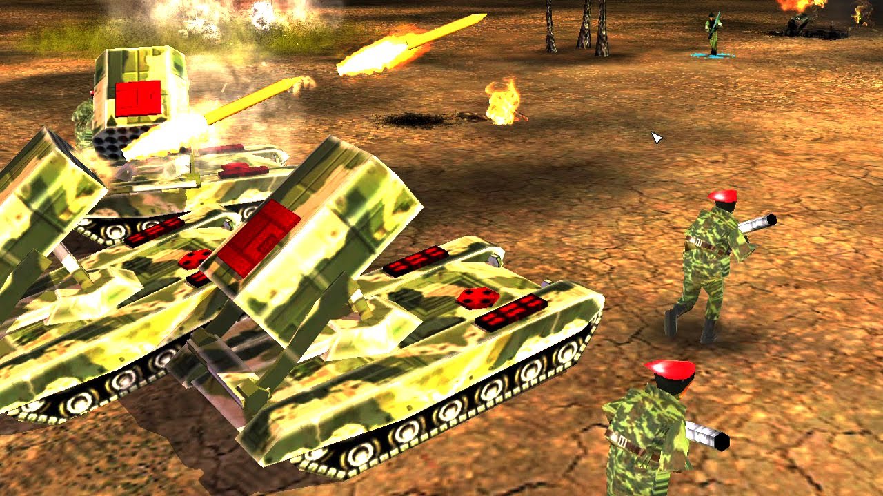 Command & Conquer Generals Zero Hour | Russia vs USA Assault Mod Rebels ...