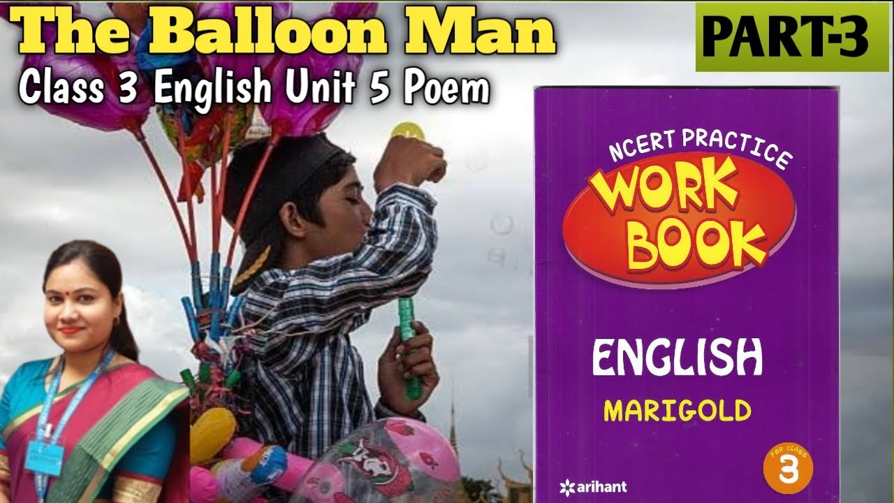 Class 3 English The Balloon Man Workbook | The Balloon Man Question ...