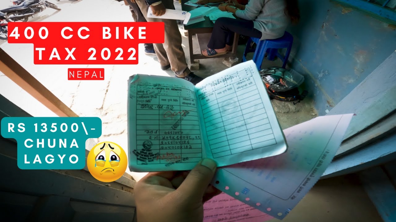 400 CC MOTORCYCLE TAX RATE IN NEPAL 2023 || DOMINAR 400 ROAD TAX NEPAL ...