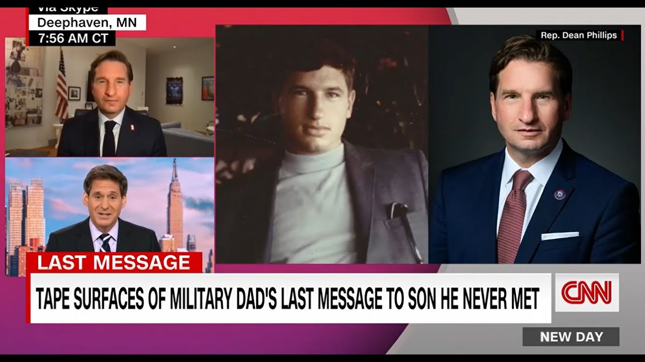 CNN: Rep. Dean Phillips, a Gold Star Son, shares recording from a ...