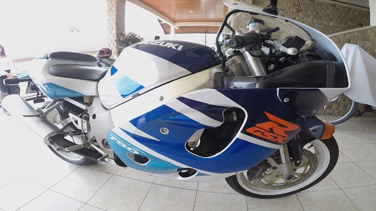 HISTÓRIA COMPLETA DA SUZUKI SRAD NA MINHA 1ª VEZ PILOTANDO ESSA NAVE ...