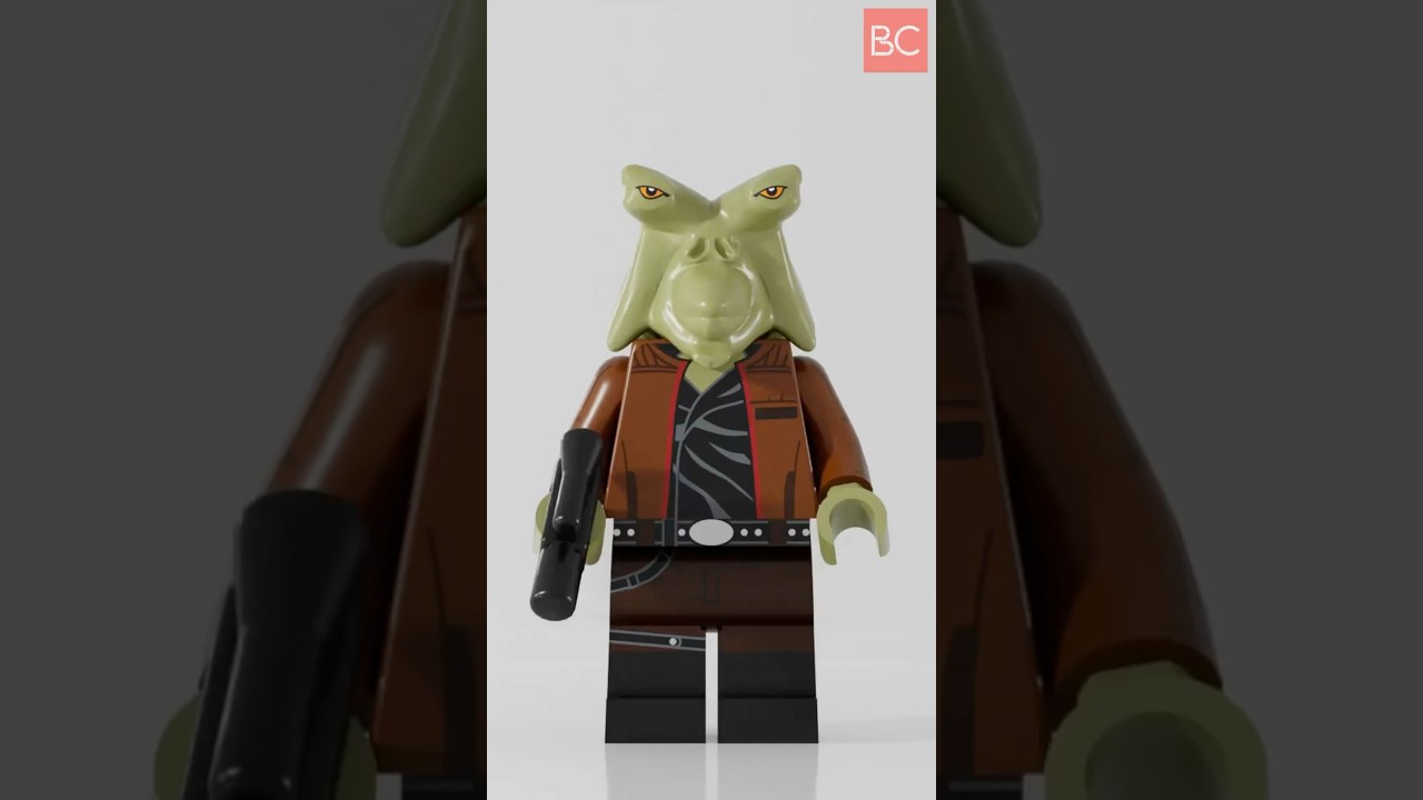 LEGO Star Wars Minifigure - Shasa Tiel - YouTube