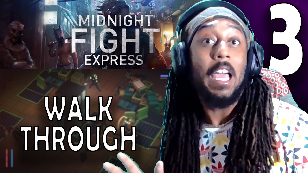 This Game Is WHOOPING MY ASS - Midnight Fight Express Full Playthrough ...