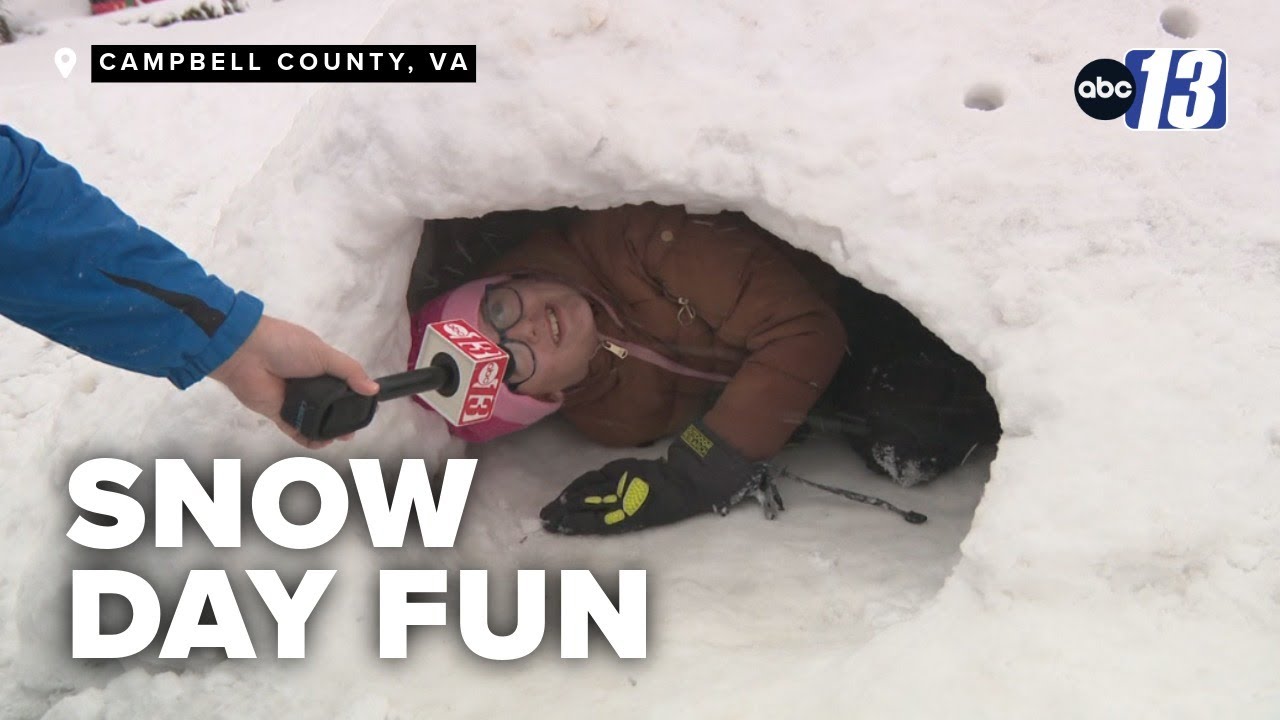 Journalist interviews kids on what they do for fun on their snow days ...