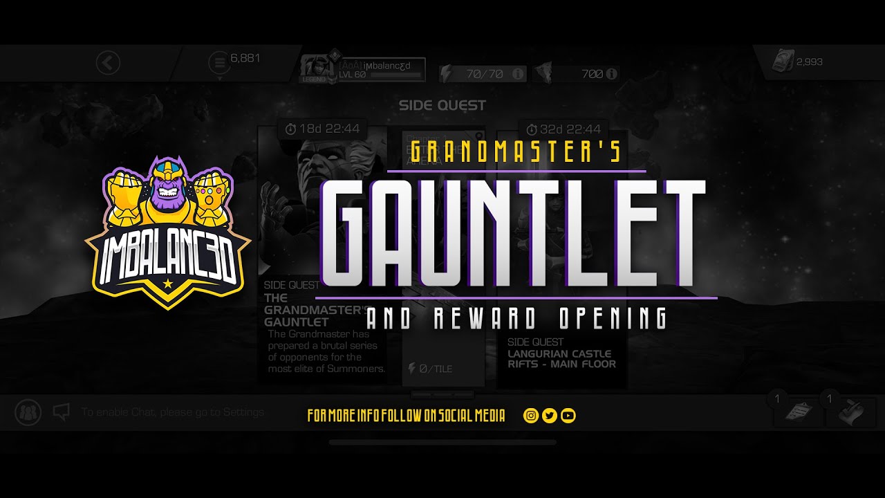 Welcome to the Gauntlet 100% + Rewards | Marvel Contest of Champions ...