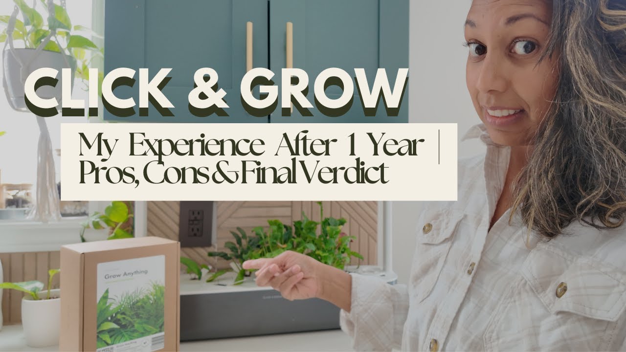 Click & Grow Smart Garden 9 Review: My Experience After 1 Year | Pros ...
