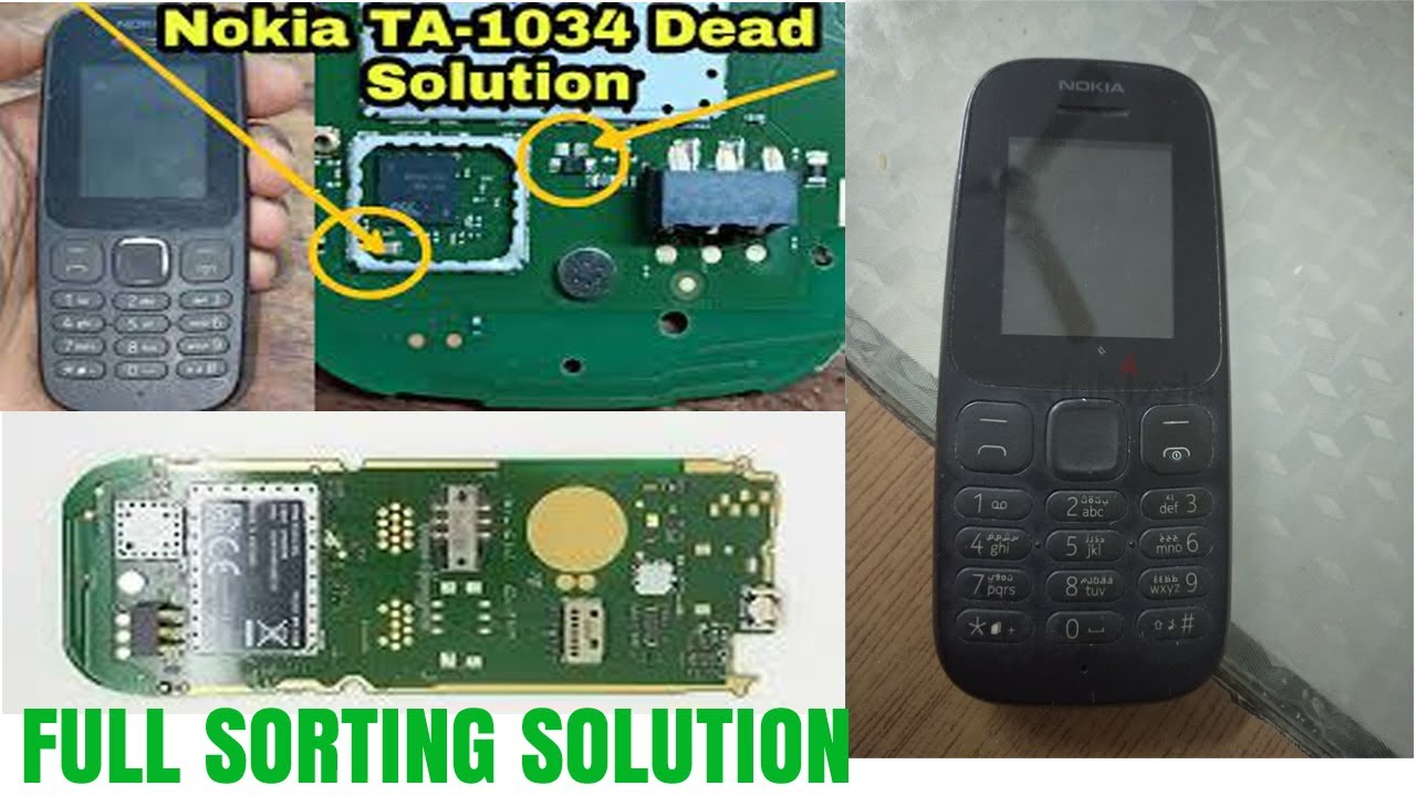 nokia 105 ta 1174 full short solution - YouTube