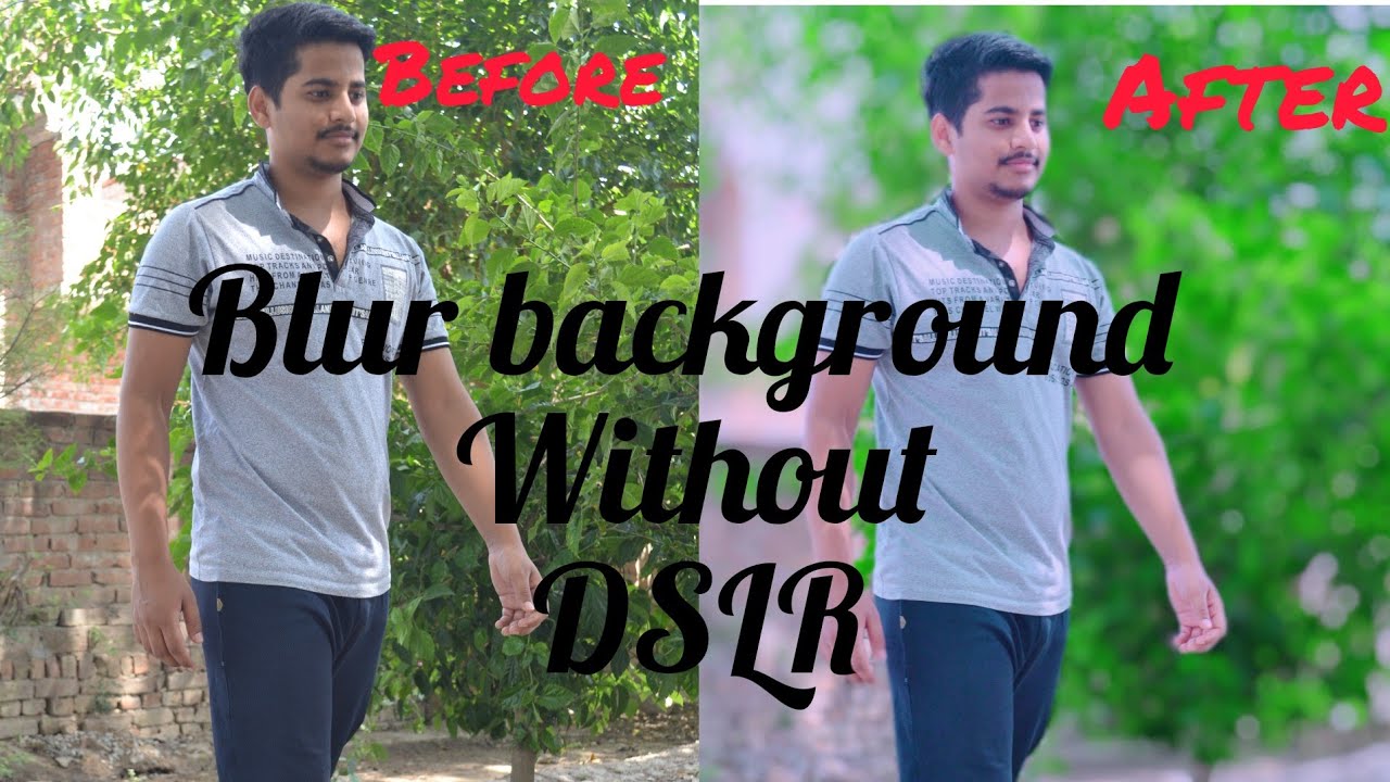 Blur any photo background without DSLR🔥🔥🔥must watch - YouTube