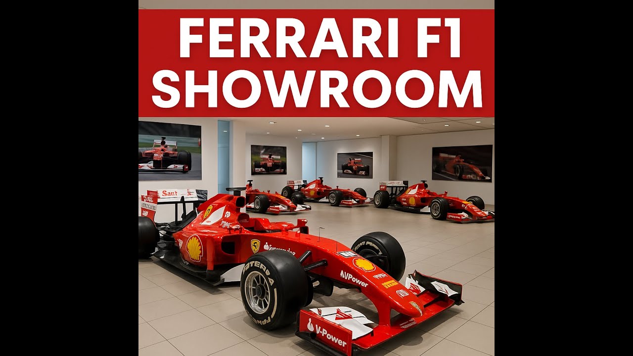 Ferrari Formula 1 Showroom Tour – Legendary F1 Cars Up Close! - YouTube