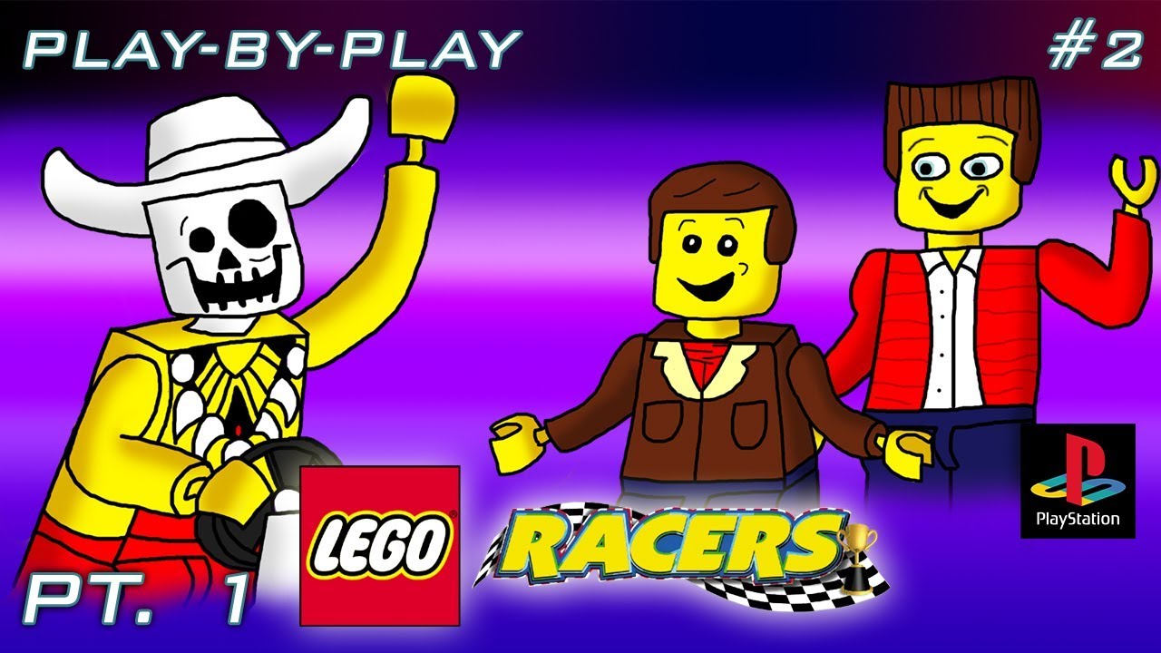 Play-by-Play #2: LEGO Racers (PS1) - Pt 1 - Tory Skeleton - YouTube