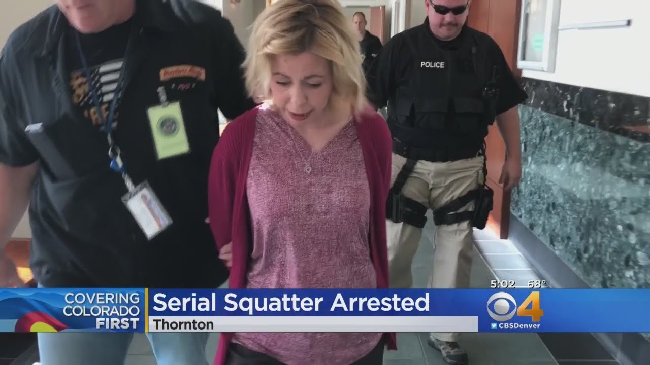 Serial Squatter Arrested on Colorado Charges - YouTube