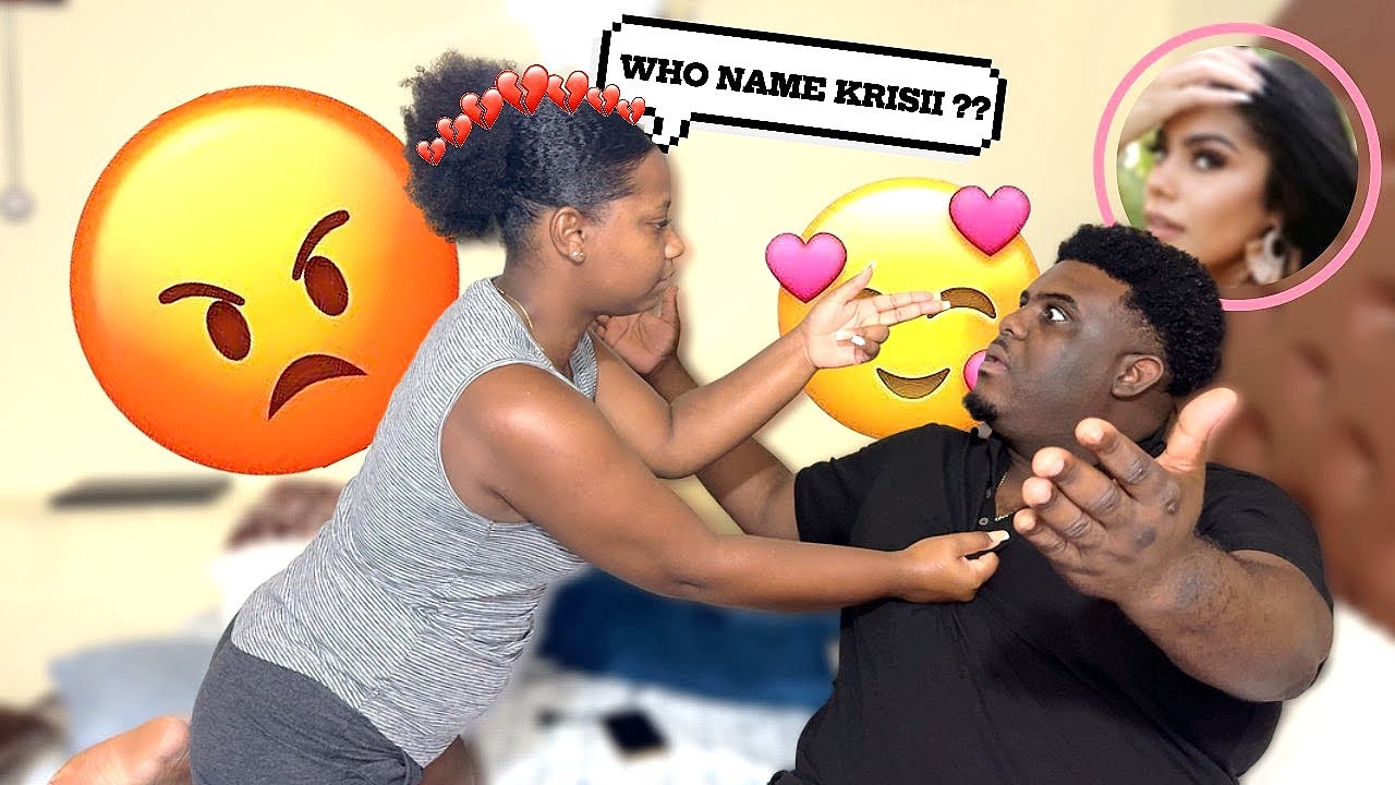 CALLING MY CRAZY GIRLFRIEND ANOTHER GIRL'S NAME PRANK!! *Never again ...