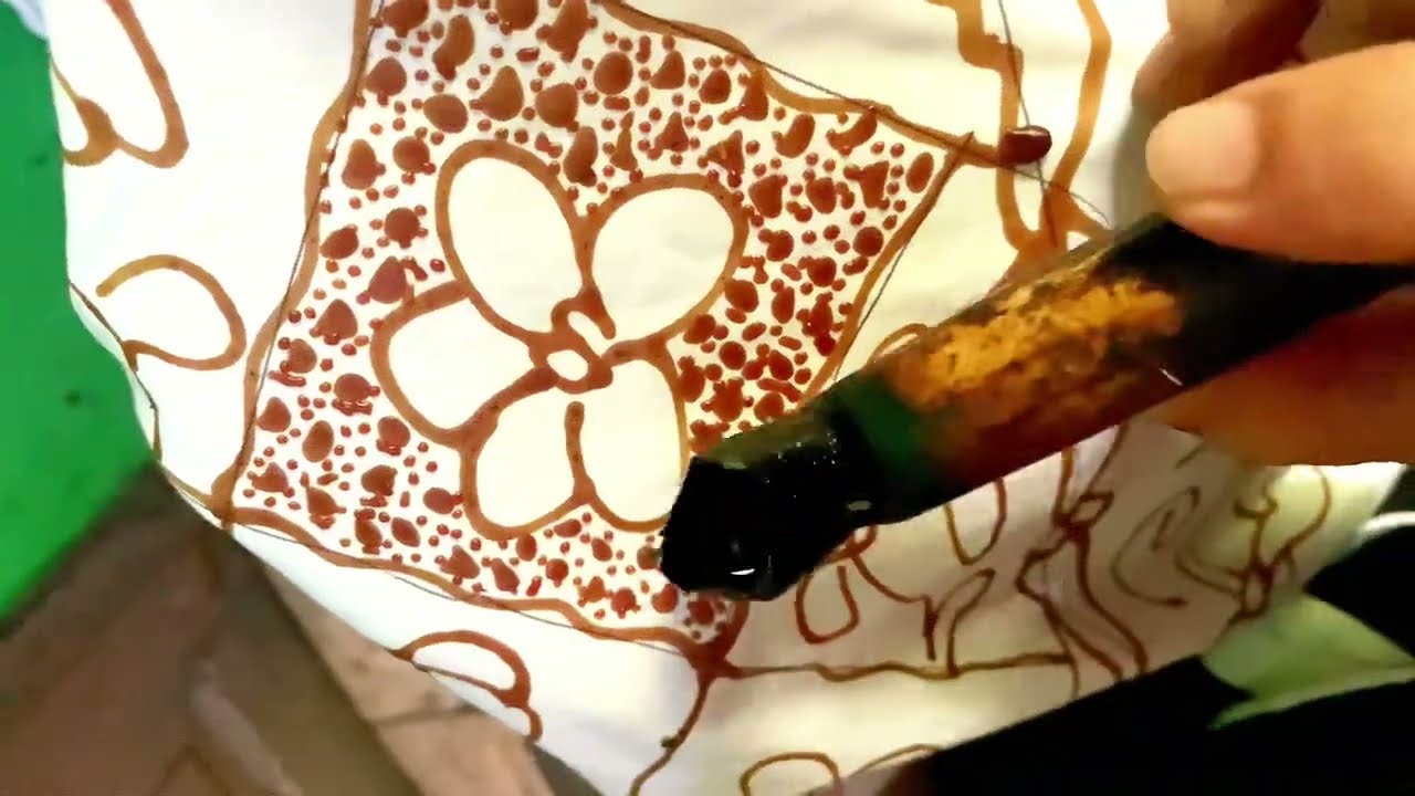 The Process of Making DIY Original Hand-Written Batik From Pekalongan ...
