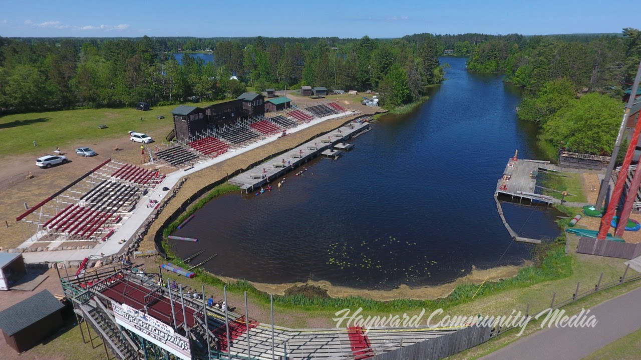 The Lumberjack Bowl Bleacher Install - YouTube